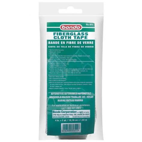 Bondo 477 Fiberglass Cloth Rv And Auto Parts
