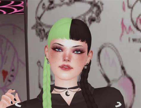 Goth Hottie Sim Vespera The Sims 4 Sims Loverslab