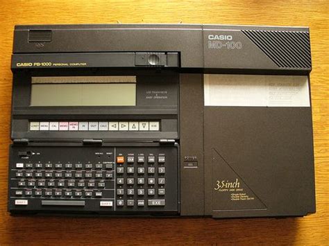 Casio PB-1000 and MD-100 | Информатика