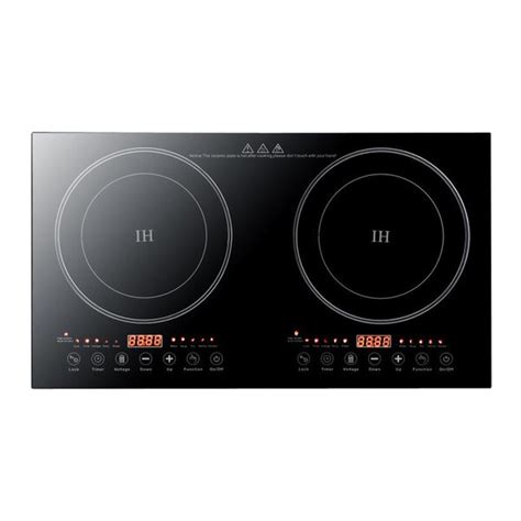 Cncest Portable Electric Dual Induction Cooker Cooktop Wayfair