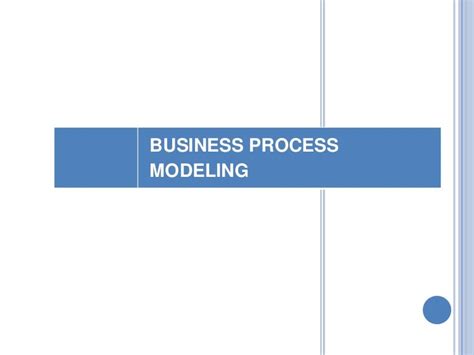 Bpm Business Process Modelling Rmpor
