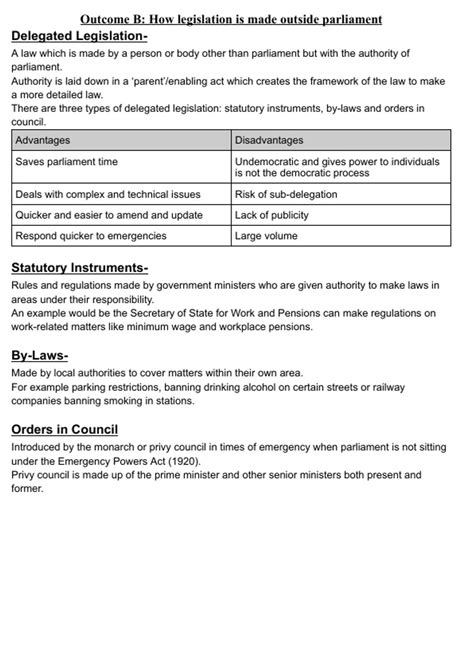 Pearson Btec Applied Law Unit 2 Outcome B Unit 2 Investigating