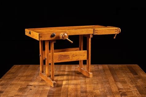 Vintage Salesman Sample Workbench Industrial Artifacts