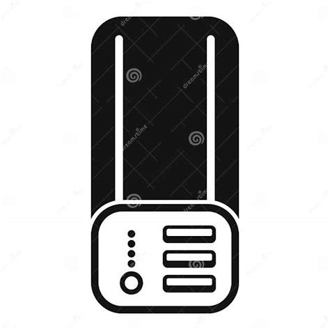 Wireless Network Router Icon Illustration Stock Vector Illustration Of Mobile Communication