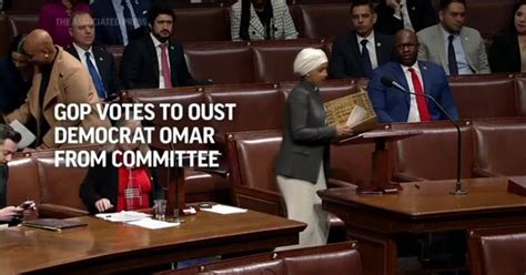 House Gop Votes To Oust Democrat Omar From Major Committee