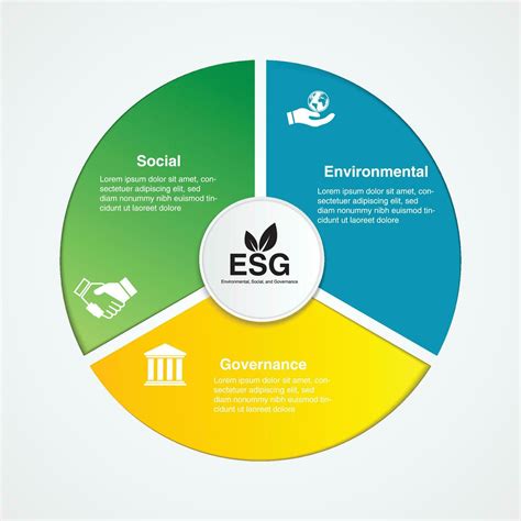 Business Data Visualization Process Chart Diagram With Steps Esg