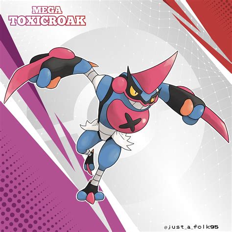 Mega Toxicroak Rfakemon