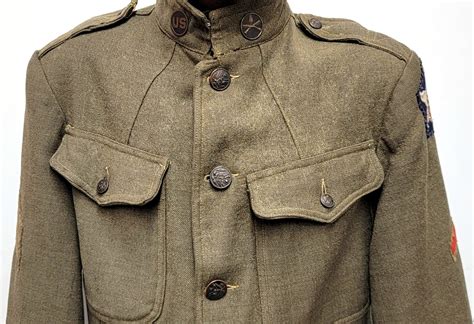 Ww1 2nd Infantry Division 3rd Bn 9th Inf Regt Tunic With Indianhead