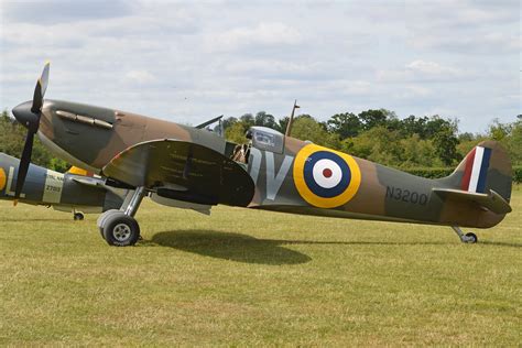 Supermarine Spitfire Ia N3200 QV G CFGJ C N 441 Rec Flickr