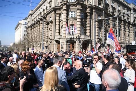 Završen protest desnice i blokada saobraćaja kod Vlade Srbije