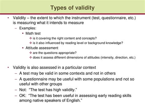 Teaching Reliability And Validity Fun With Classroom Applications Plmstation