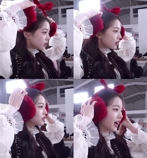 더쿠 원영이 옆선이 좋다