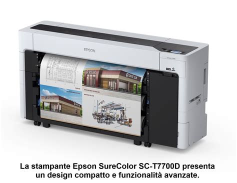 Epson Amplia La Serie Surecolor Sc T Pi Funzionalit E Produttivit Data Manager Online