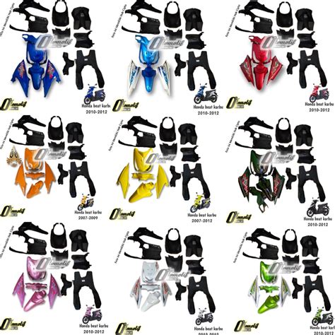 Jual Cover Body Bodi Halus Dan Bodi Kasar Full Set Honda Beat Karbu