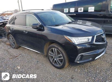 2017 Acura Mdx Advance Package 5fryd4h85hb017283 Bid History Bidcars