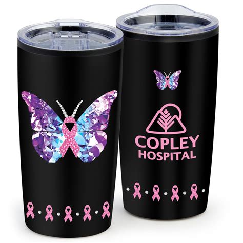 Bling Butterfly Colorblast 360° Teton Stainless Steel Tumbler 20 Oz