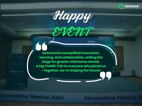 Sotiotech Servicenow Consulting And Implementation On Linkedin Sotiotech Sotiocon24