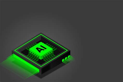 Artificial Intelligence Ai Web Banner Isometric Cloud Computing