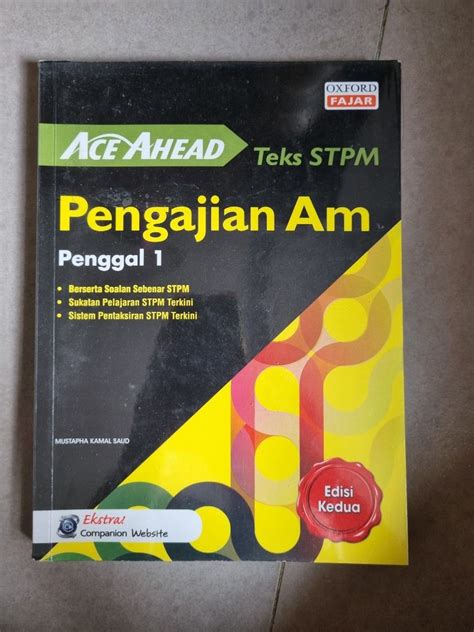Ace Ahead STPM Pengajian Am Sem 1 Hobbies Toys Books Magazines