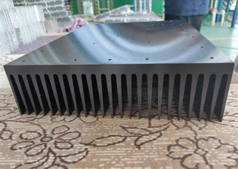 Anodised Standard Aluminum Heatsink Extrusion Profiles