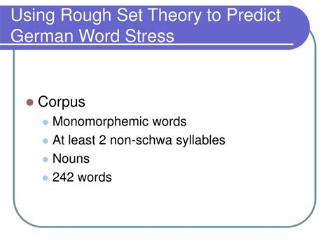 Ppt Example Applications Of Rough Sets Theory A Survey Powerpoint