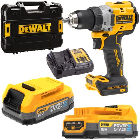 Wkrętarka 18V 90Nm 2x1 7Ah Powerstack TSTAK DeWALT DCD800E2T QW