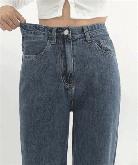 ~2xl 기장3개3만장돌파💖 속밴딩 자신만만 워싱 극찬핏 데님팬츠 청바지 Bok Place