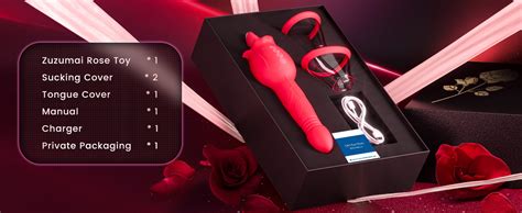 Rose Sex Toys For Women 3in1 Rose Sex Toy Vibrator With 2 Sucking
