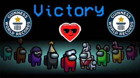 Fastest Among Us Victory World Record Youtube