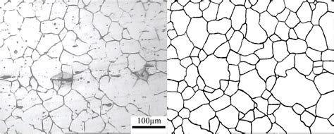 How To Extract Microstructure Map Just The Grain Boundary Lines From