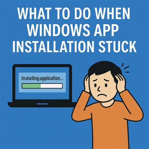 What To Do When Windows Gets Stuck At “installing Application” きみよや