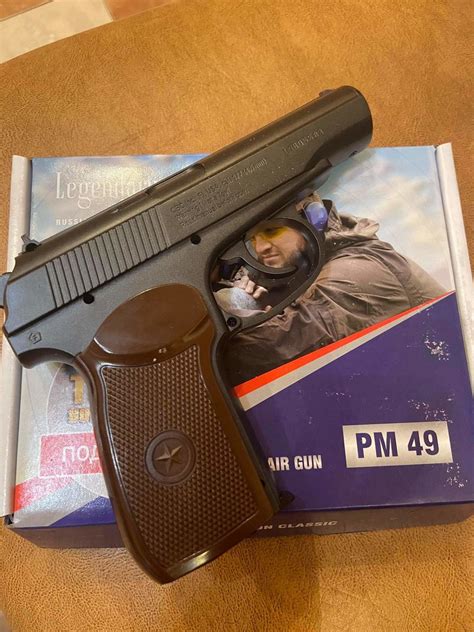 Пневматический пистолет Borner PM 49!!Новый!!