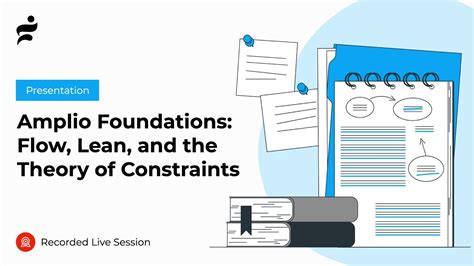 Amplio Foundations Flow Lean And The Theory Of Constraints Youtube