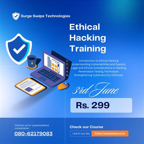 Join Surge Swipes Ethical Hacking Course Tania Hazra Posted On The