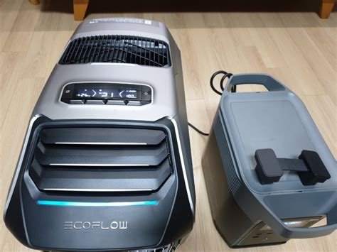 에코플로우 웨이브2 캠핑 이동형 에어컨 파워뱅크와 조합 네이버 블로그