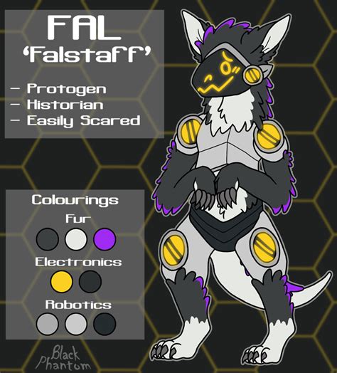 Fal The Protogen Refrence Sheet — Weasyl