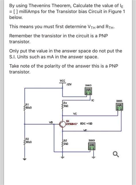 solved by using thevenin s theorem calculate the value of ie