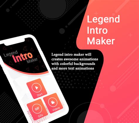 دانلود برنامه Legend Intro Animated Text اندروید بازار