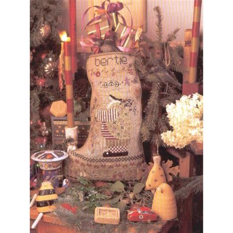 Shepherds Bush Counted Cross Stitch Bertie Christmas