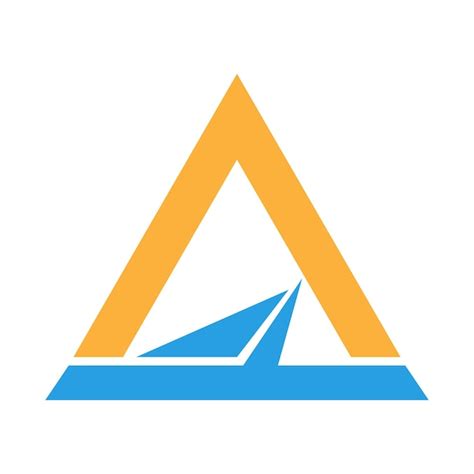 Premium Vector Triangle Logo Icon Design