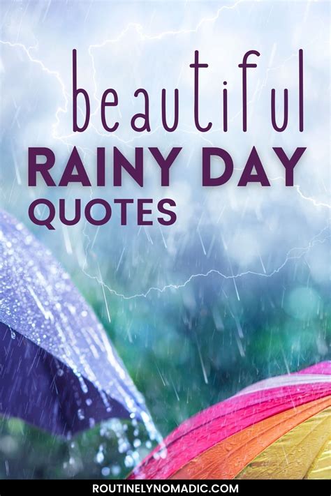 145 Beautiful Rain Quotes For A Rainy Day Rain Quotes Rainy Day