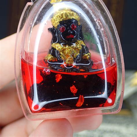 Phra Ngang Amulet Ngang Red Eyes Love Charm Buddhism Talisman