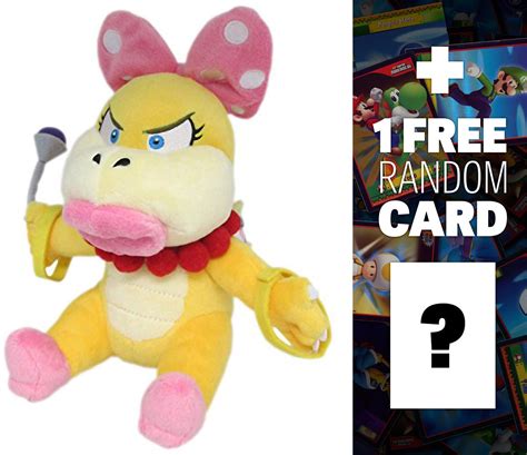Buy Wendy Koopa ~7 Super Mario Bros Mini Plush 1 Free Official