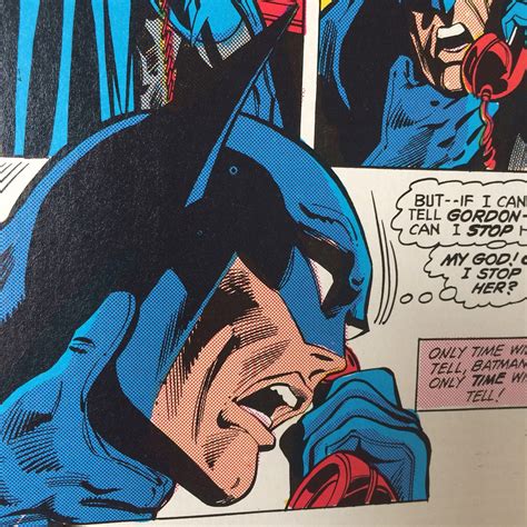 Original Batman Robin Comic Strip Framed Wall Art Vintage Etsy