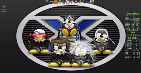 Sparkylinux Gameover Is A Winning Work Play Combo