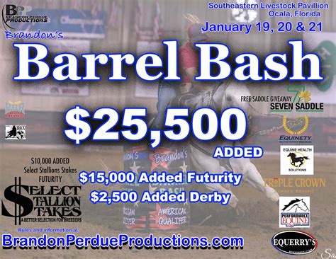 Barrel Bash Brandon Perdue Productions
