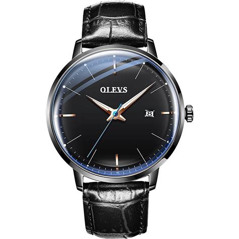 Olevs 3609 Three Dial Geneva Mens Quartz Watch Olevs Watches
