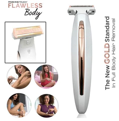 Finishing Touch Flawless Body Rechargeable Ladies Shaver And Trimmer