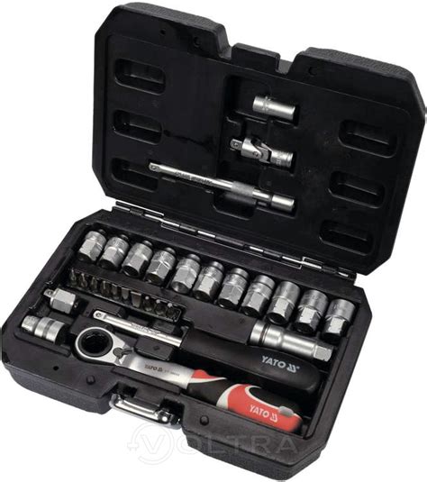 Набор инструмента 1/4" SPLINE 29пр. Yato YT-38650 купить в интернет ...