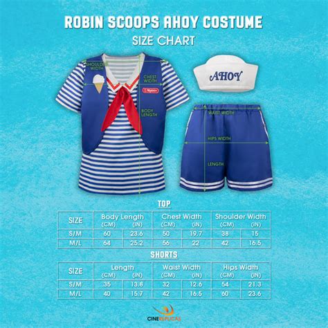 Scoops Ahoy Robin Costume Stranger Things Cinereplicas